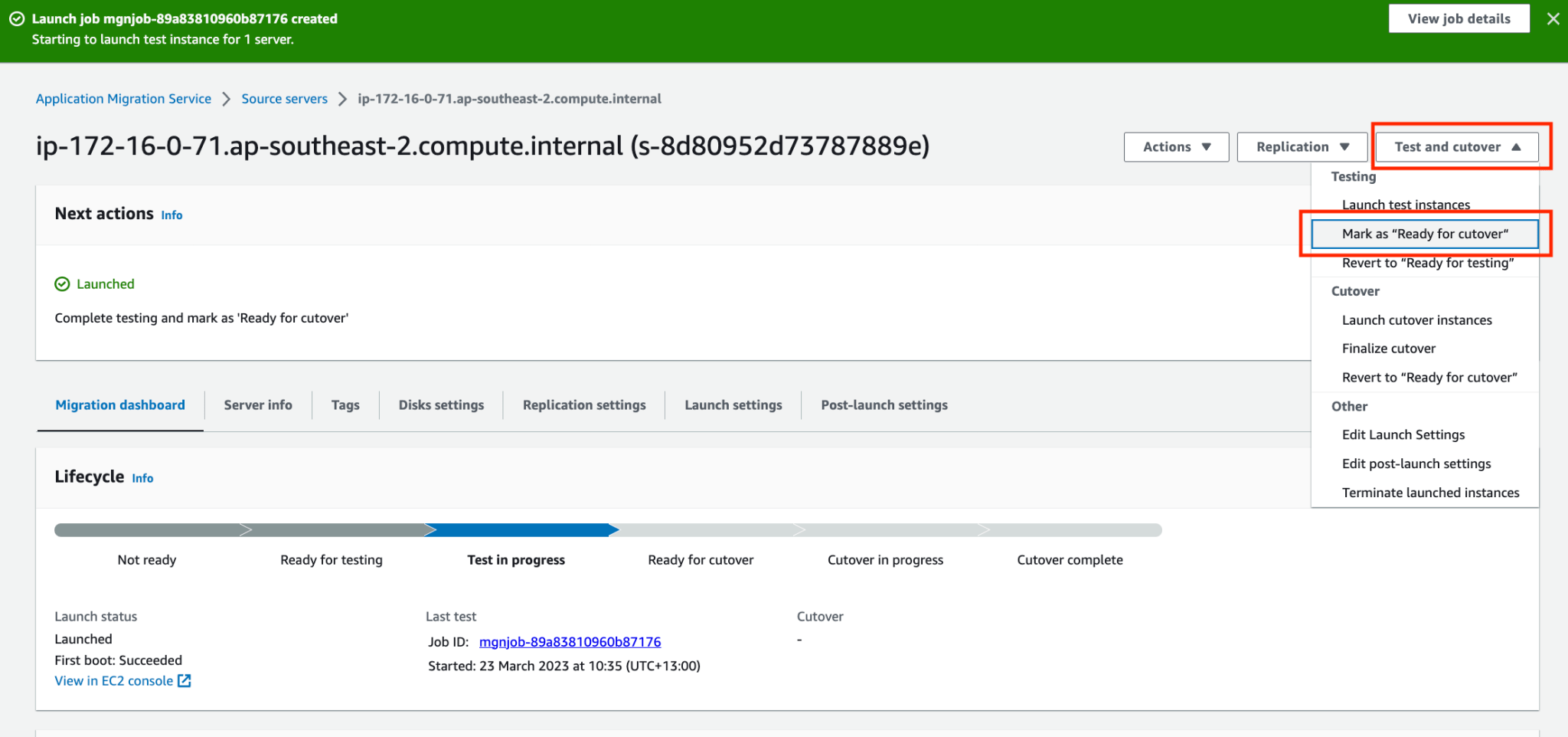 Server Migrations into AWS – MGN – AWS Cloud DevOps